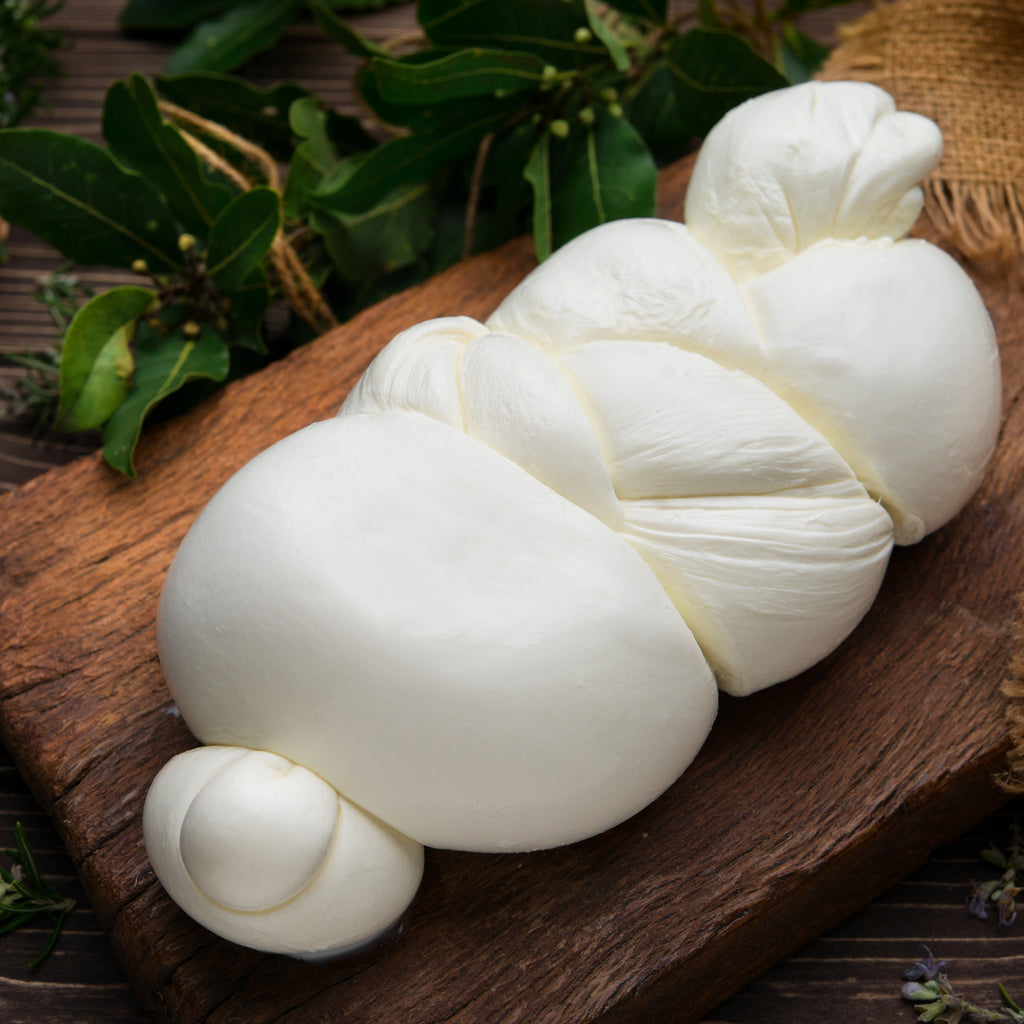 Treccia di Mozzarella di Bufala Campana DOP Artigianale 1kg – Bufala Shop